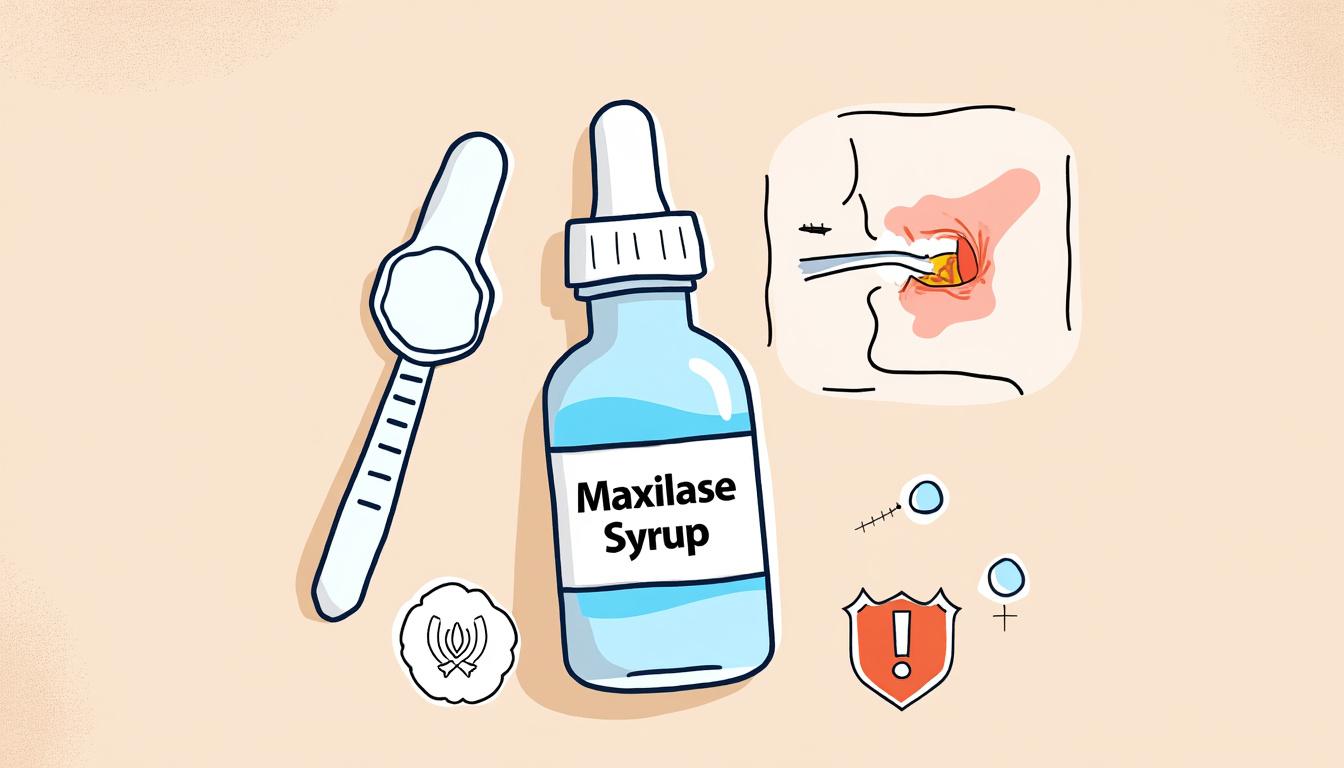 Maxilase Sirop : Guide d’Utilisation, Indications et Précautions